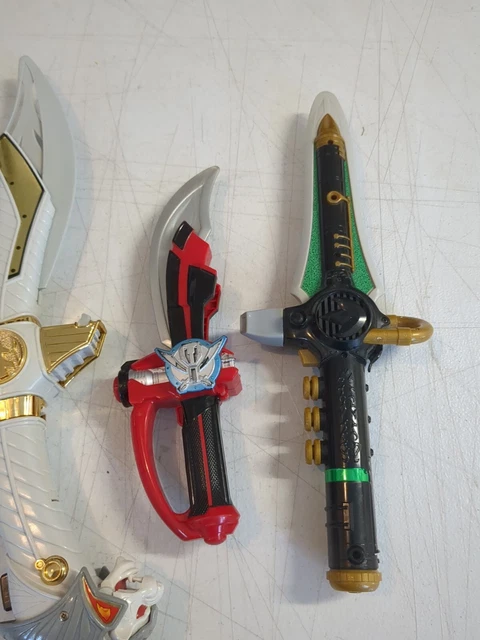 1991 94 BANDAI Mighty Morphin Power Rangers Red Ranger Power Gun/Sword ...