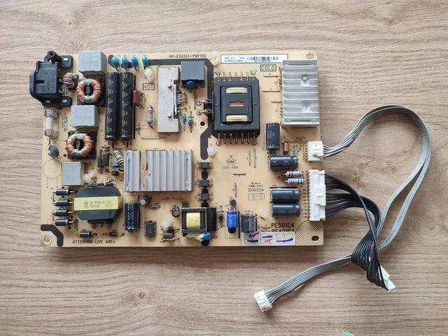 CARTE D'ALIMENTATION 40-E501C4-PWF1XG pour TV Thomson 55FZ5536 EUR 29 ...