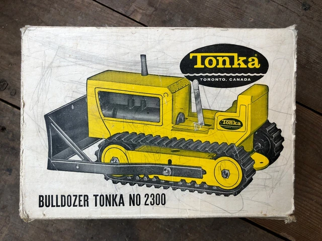 VINTAGE TONKA BULLDOZER Original Display Box for Number 2300 Rare £6.99 ...