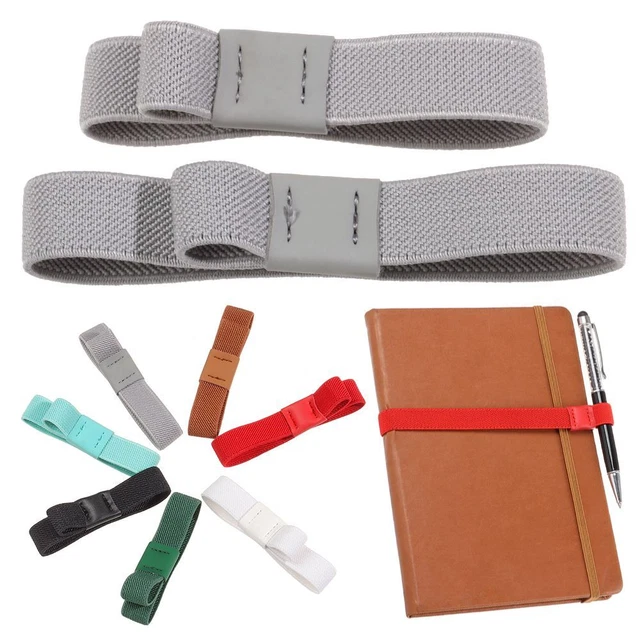 BANDAGE ELASTIC BAND Pen Holder Notebook Core Rope Pen Holder Clip For ...
