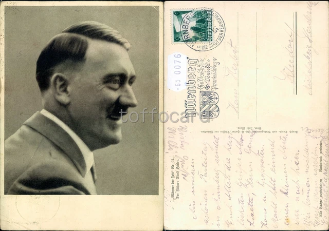 PROPAGANDA WW2-NAZISMO HITLER Fuhrer-Norimberga Nurnberg-B65-76 EUR 20 ...