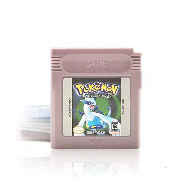 POKÉMON: SILVER VERSION Video Game Cartridge for Nintendo GBC Gameboy ...