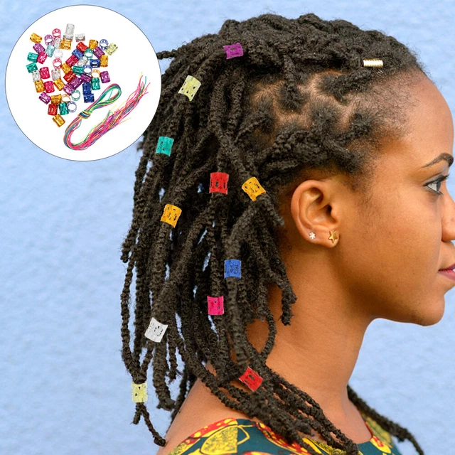 120 PCS BRAIDING Hair Accessories Dreadlocks for Women Decoration to ...