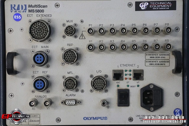 OLYMPUS MULTISCAN MS5800-ER8U Eddy Current Tube Inspection System ...