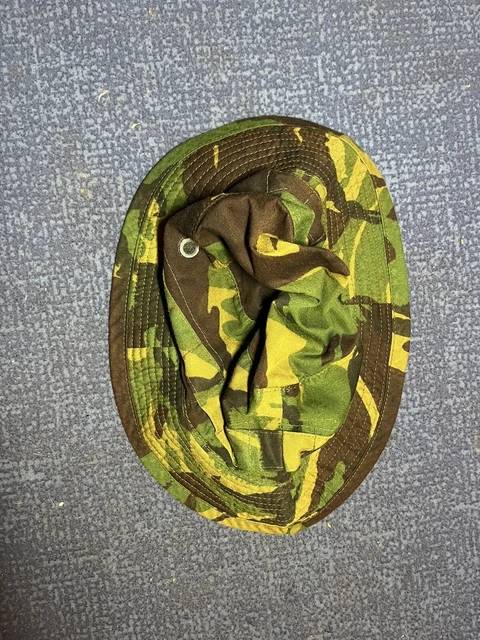 1970/80S DPM CAMO 68 pattern BUSH BOONIE JUNGLE HAT modified FALKLANDS ...