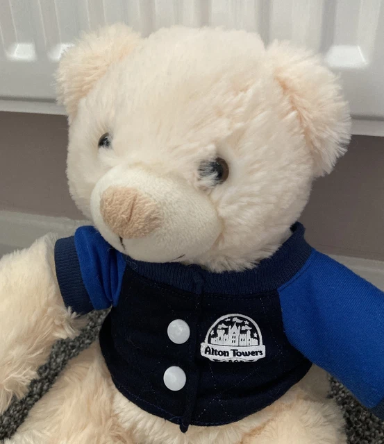 ALTON TOWERS TEDDY Bear Plush Soft Toy £5.99 - PicClick UK