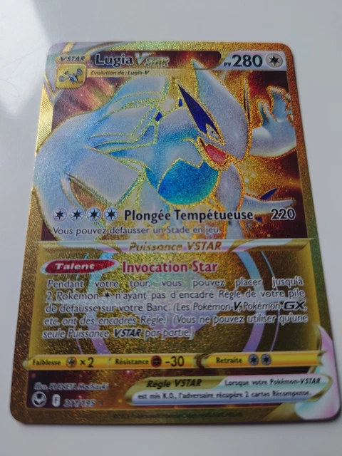 CARTE POKEMON ULTRA rare Lugia Gold Full Art EUR 4,00 - PicClick FR