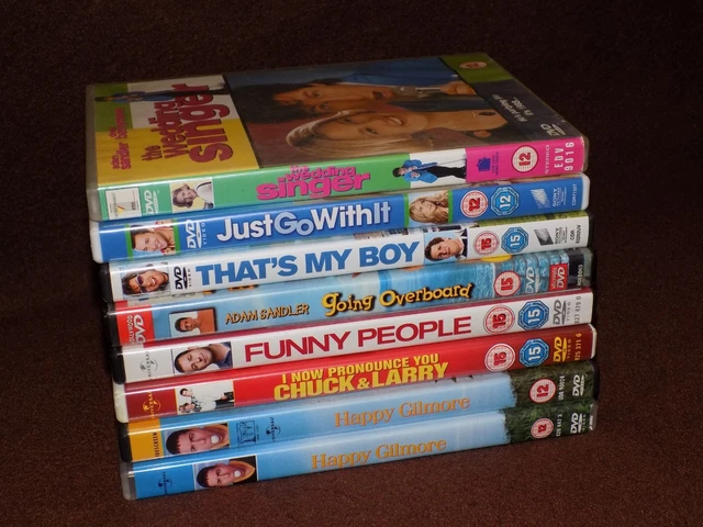 ADAM SANDLER COMEDY Movie 8 DVD Bundle £5.00 - PicClick UK