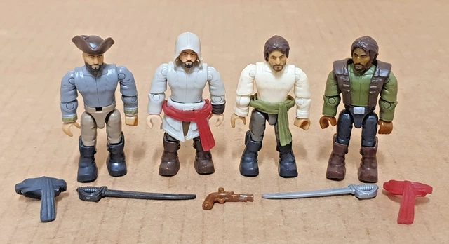 Vintage Mega Bloks Assassins Creed Mini Figures Mega Construx 14 95