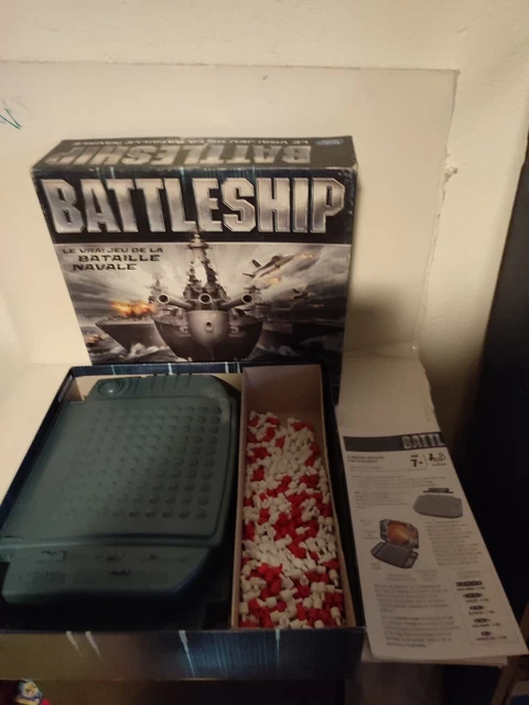 JEU HASBRO BATTLESHIP Vrai Jeu De Bataille Navale 2012 Complet EUR 20 ...