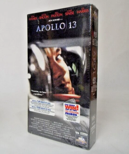 APOLLO 13 VHS Tape Factory Sealed Ron Howard Film Tom Hanks MCA ...