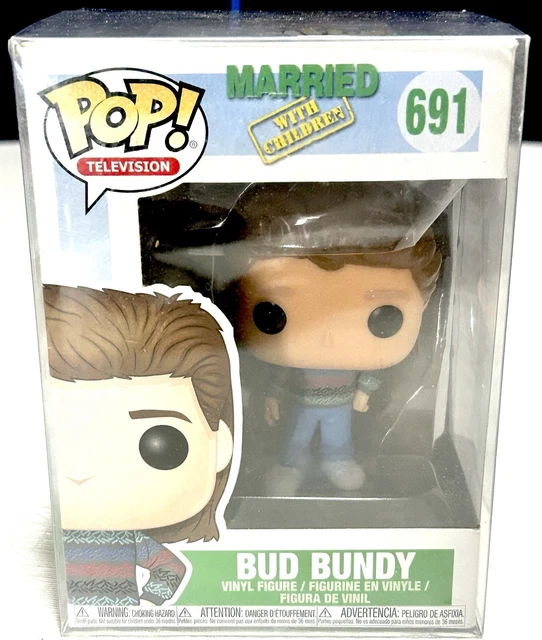 FUNKO POP! BUD Bundy w/Protector Married With Children #691 £12.57 ...