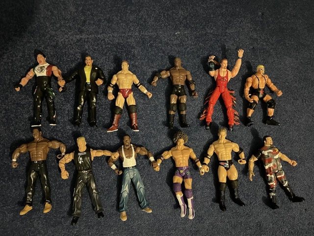 12X WWE/WWF WRESTLING Figures Bundle Job lot Jakks / Mattel £24.99 ...