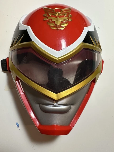 RED RANGER MASK Mighty Morphin Power Rangers Mega Force Bandai 2012 ...