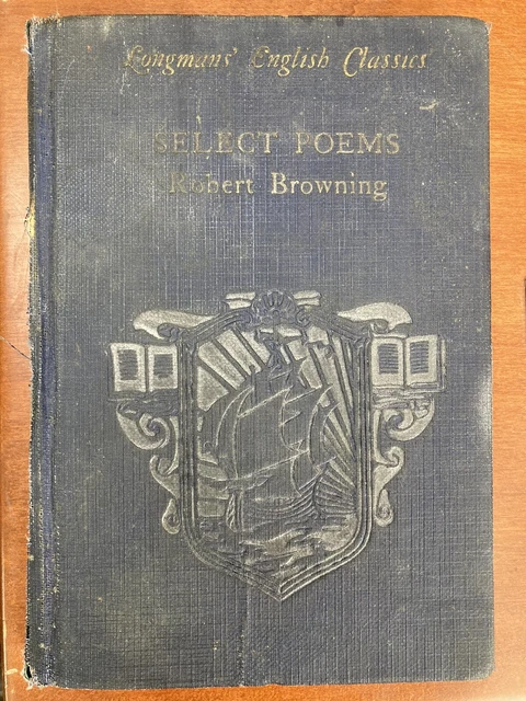 AUSWAHL ROBERT BROWNINGS Gedichte Longmans English Classics 1915 HC kostenloser Versand EUR 14 ...