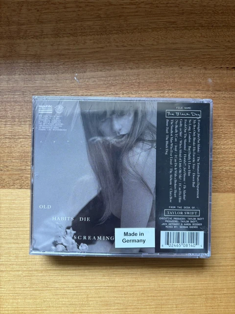 TAYLOR SWIFT THE Tortured Poets Department The Black Dog Collectors CD ...