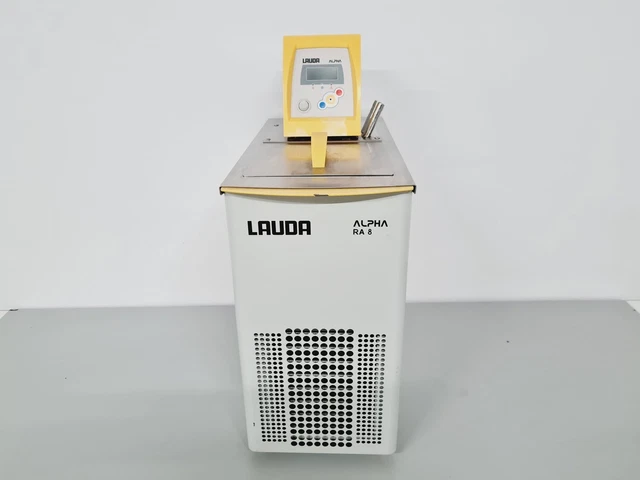 LAUDA ALPHA MODÈLE Ra 8 Refroidissement Thermostatique Eau Bain Labo ...
