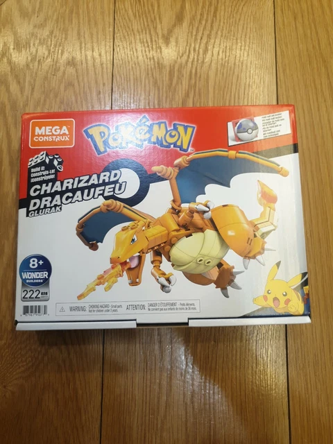 POKÉMON MEGA CONSTRUX Bricks Charizard RARE VHTF $79.50 - PicClick AU