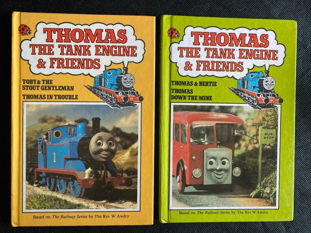 THOMAS THE TANK Engine & Friends Ladybird book series 848 x No. 4 & 5 ...