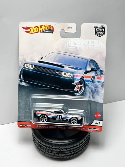 Hot Wheels Premium Car Culture Power Trip 2018 18 Dodge Challenger Srt