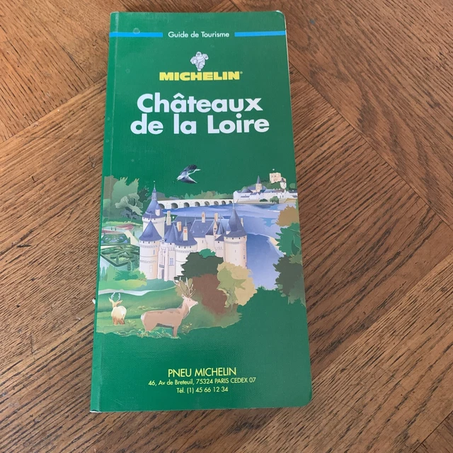 GUIDE MICHELIN CHATEAUX de la loire EUR 8,00 - PicClick FR