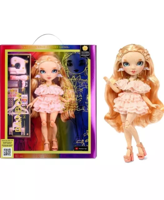 RAINBOW HIGH FASHION Doll Victoria Whitman With Freckles Birthday ...