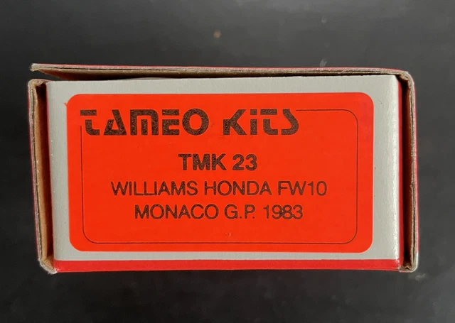 TAMEO KITS TMK 23 Williams Honda Fw10 Mansell 1985 F1 Car Metal Kit 1: ...