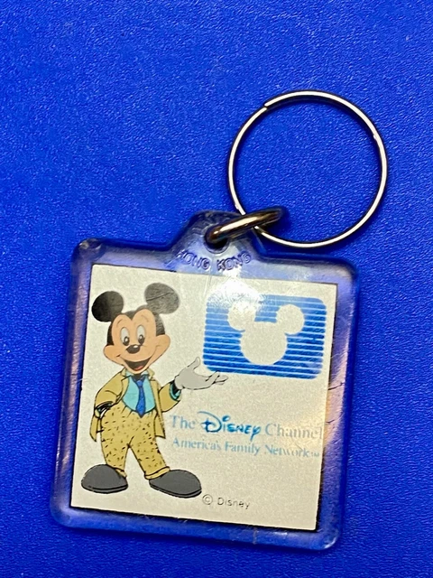 THE DISNEY CHANNEL, Americas Family Network Mickey Mouse Key Chain ...
