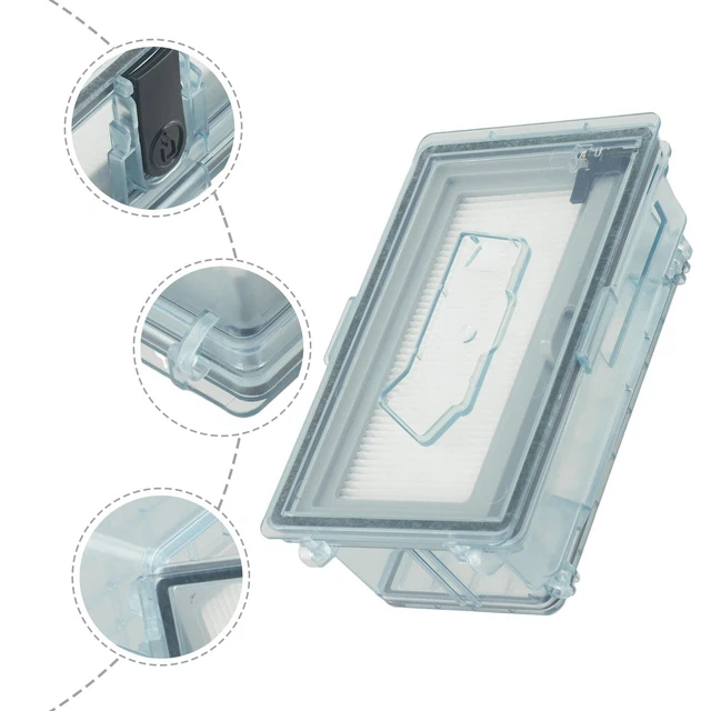 ACCESSORIES DUST BIN Dust Box Filter Robot Spare Parts High Quality New ...