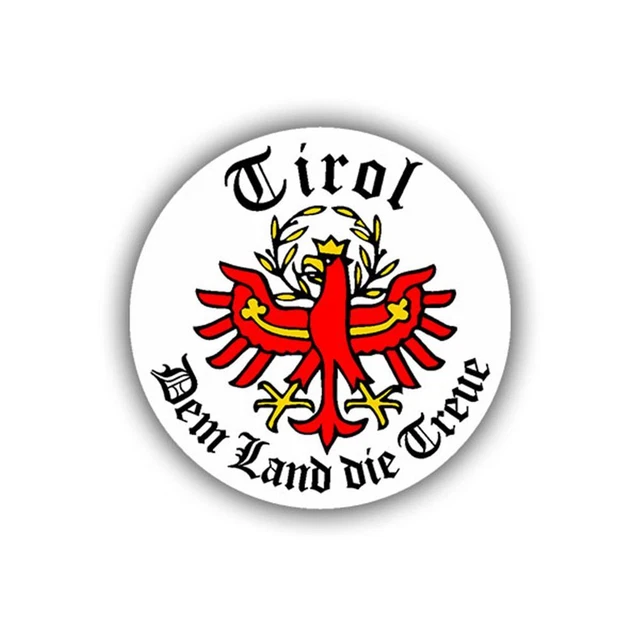 AUFKLEBER/STICKER TIROL DEM Land die Treue Wappen 10cm A705 EUR 5,50 ...
