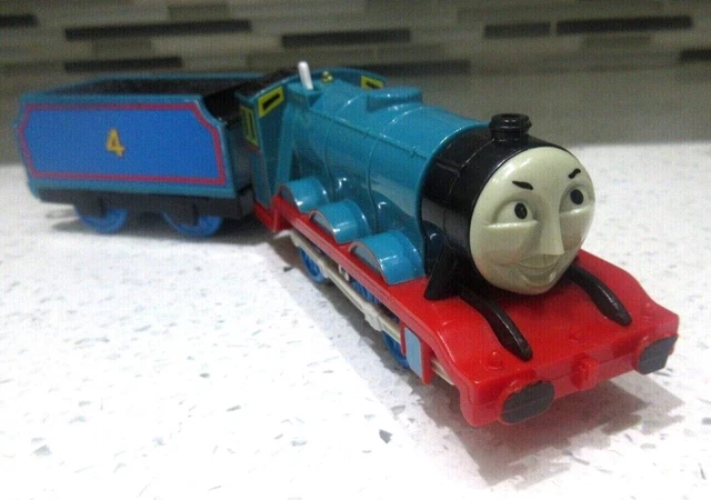 THOMAS THE TRAIN Tomy Trackmaster Gordon 2001 Motorized #4 Engine ...