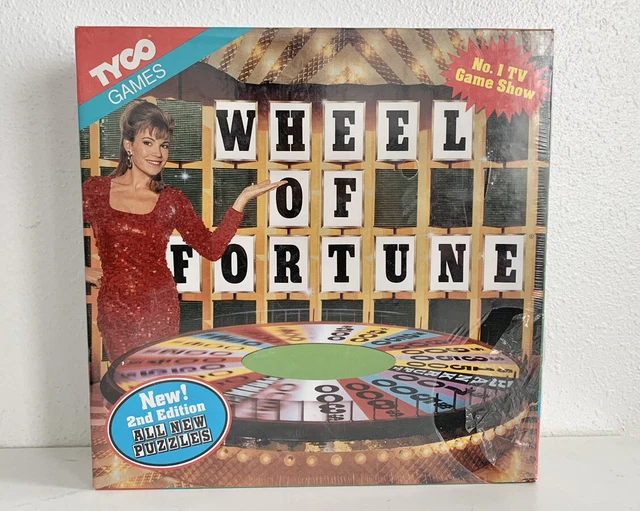 Brand New Wheel Of Fortune Board Game Vintage 1992 Tyco Factory Sealed 2833 Picclick Au