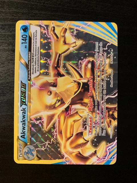 POKEMON CARD: AKWAK Turbo 18/122 XY French Turbo Rupture £8.21 ...