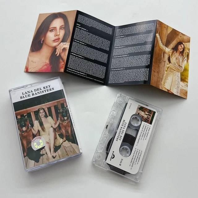LANA DEL REY Blue Banisters Retro Album Tape Sealed Cassettes $25.16 ...