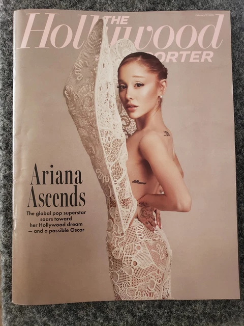 THE HOLLYWOOD REPORTER Magazine Ariana Grande February 2025 £13.93 - PicClick UK