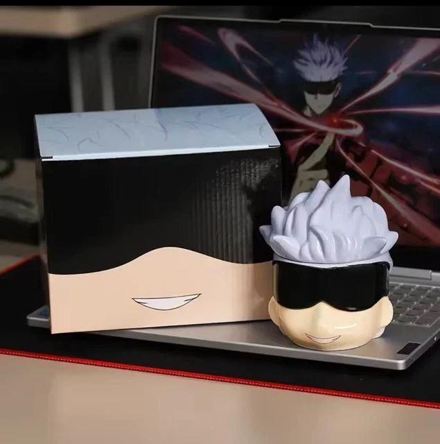 GOJO SATORU - Jujutsu Kaisen - Anime- 400ml COFFEE MUG - with box £34. ...