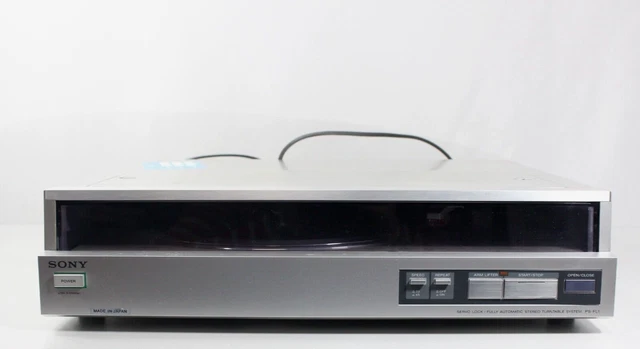 80ER JAHRE VINTAGE Sony PS-FL1 Frontloading Plattenspieler ...