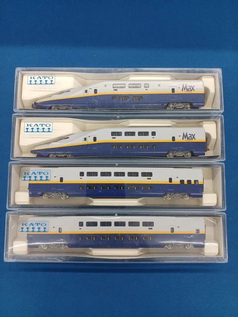 KATO N GAUGE NE4 Series Shinkansen Max 4 Car Basic Set £117.29 ...