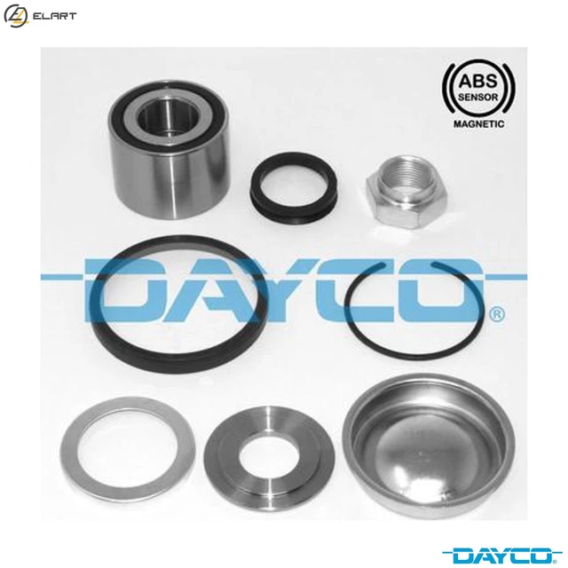 WHEEL BEARING KIT KWD1123 FOR PEUGEOT CITROEN C3/Pluriel/II NEMO/Van C2 ...