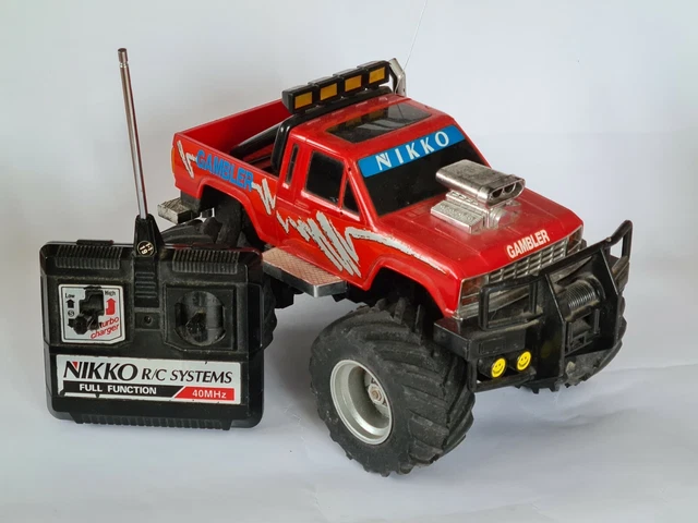 NIKKO GAMBLER 4WD - Retro Nikko Radio / Remote Control Truck. Boxed and ...