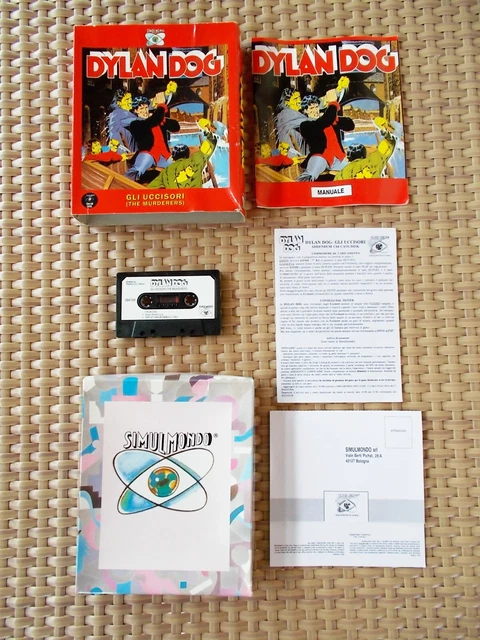DYLAN DOG: GLI uccisori by Simulmondo x Commodore 64/128 Cassetta ...