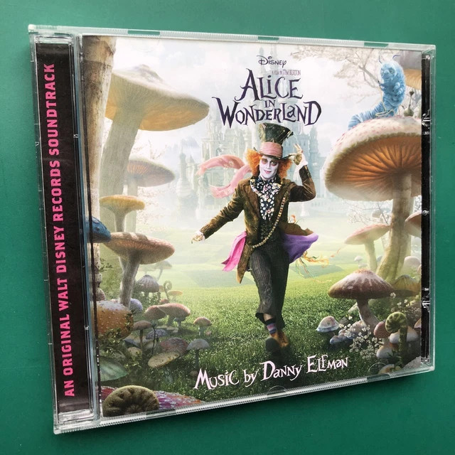 DANNY ELFMAN TIM Burton's ALICE IN WONDERLAND Film Soundtrack CD Johnny ...