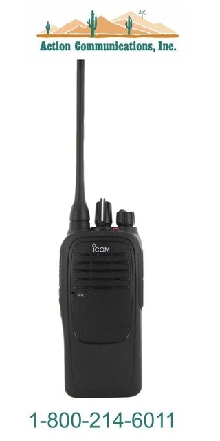 NEW ICOM IC-F2000, Uhf 400-470 Mhz, 4 Watt, 16 Channel Nkp Two Way ...
