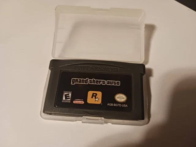 GRAND THEFT AUTO GTA Nintendo Game Boy Advance GBA RARE TESTÉ ET ...