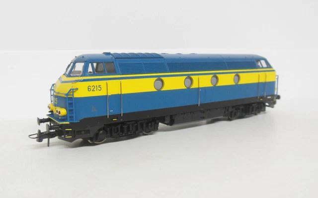 ROCO H0 62773 - Seltene Serie 62 der SNCB # 6215 - läuft - gebraucht ...