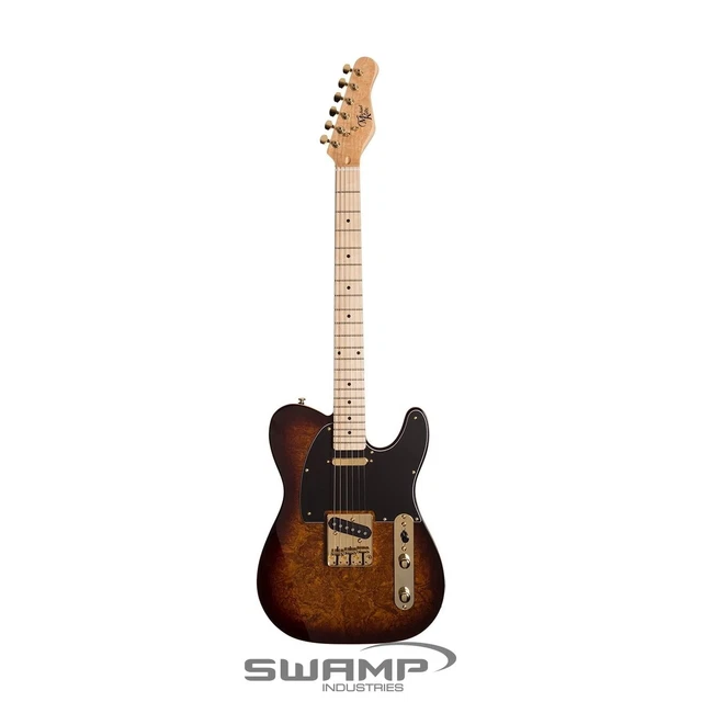 MICHAEL KELLY CUSTOM Collection 1950s Series 50 Electric Guitar - Burl ...