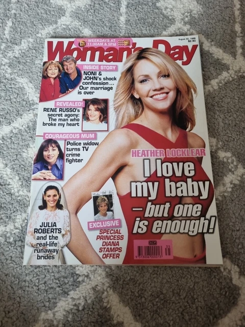 WOMAN'S DAY MAGAZINE August 1999-Heather Locklear EUR 18,67 - PicClick FR