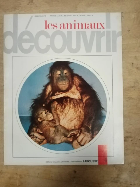 LES ANIMAUX DECOUVRIR Nº 4 | Bon état EUR 3,00 - PicClick FR