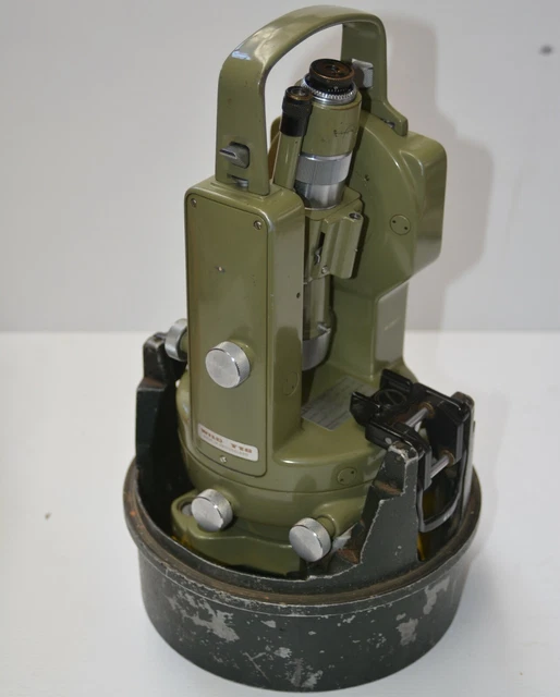 WILD HEERBRUGG T16 Scale Reading Automatic Vertical Index Theodolite ...