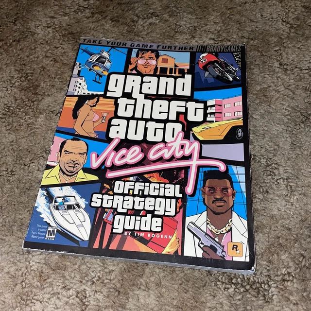 GRAND THEFT AUTO (GTA) Vice City Brady Signature Guide PS2 XBOX PC ...